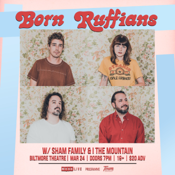 Tickets | Born Ruffians | Biltmore Theatre